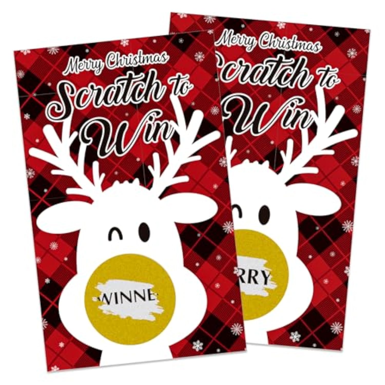 Merry Christmas Scratch Off Game Cards - 36Pcs Happy Holiday Scratch ...