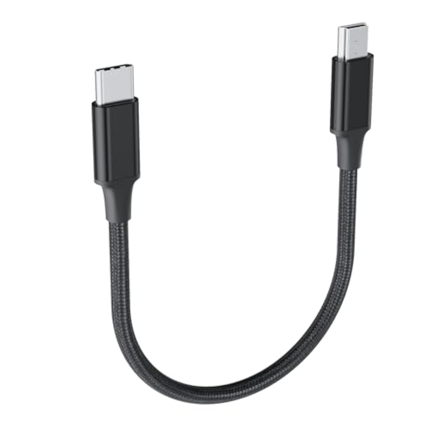 1.6Ft/0.5M Usb-C To Mini Usb Cable, Short Braided Type C To Mini-B 5 ...