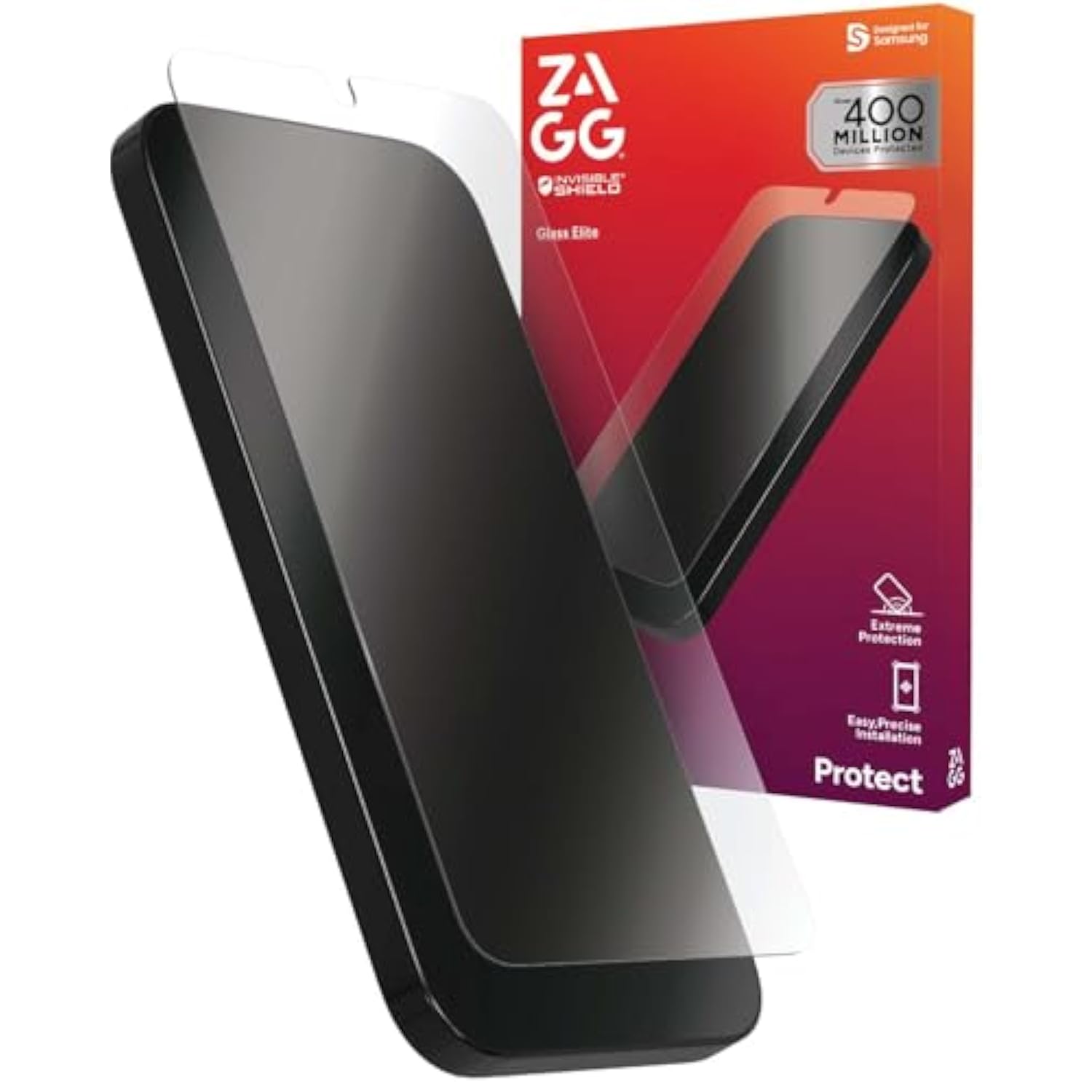 ZAGG Fusion Samsung Galaxy S25+ Screen Protector – Unbreakable Hybrid ...