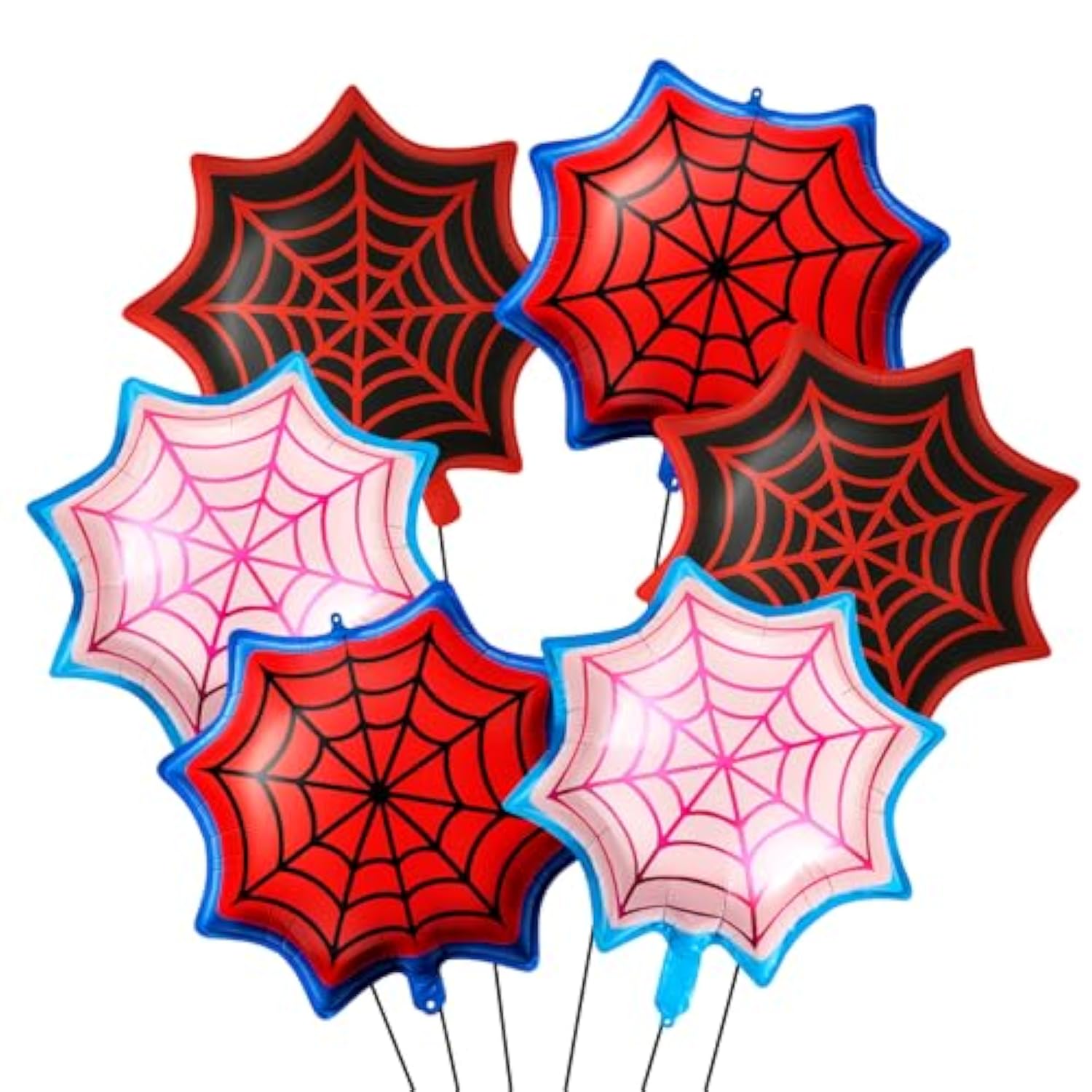 25" Spider Birthday Party Balloon Cartoon Characters Themed Party Decor ...