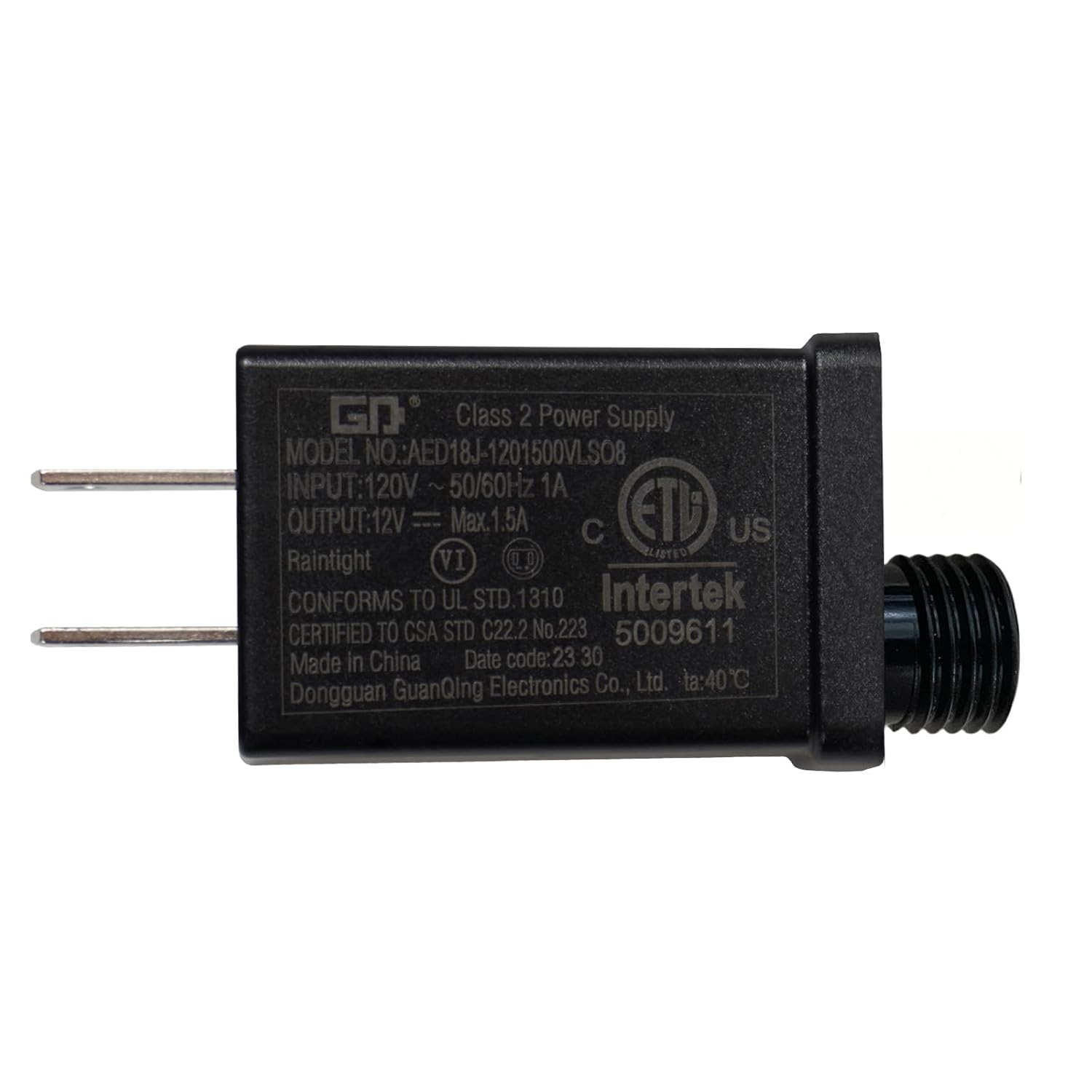 Christmas Inflatable Plug Replacement 1.5A, For 6-8 Ft Christmas Blow ...